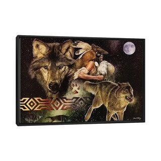 iCanvas "Arapaho Moon" by David Behrens Framed Canvas Print - Bed Bath ...