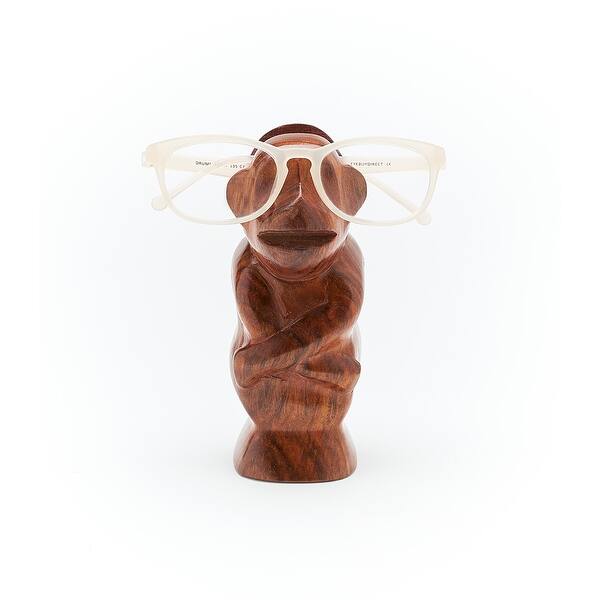 Monkey Eyeglass Holder - 2.25"L x 2.25"W x 5.75"H - Bed Bath & Beyond ...