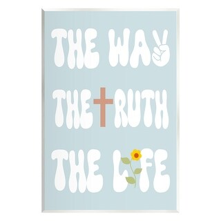 Stupell Retro Religious Phrase Wall Plaque Art Lil' Rue - Bed Bath ...