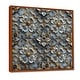 Designart "Monochrome Grey Gold Beautiful Vintage Ceramic Tiles III ...