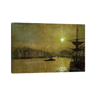iCanvas "Whitby" by John Atkinson Grimshaw Canvas Print - Bed Bath ...