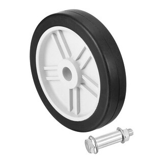 5.6" Universal Air Compressor Wheel with Screw & Nut with 0.7" Dia ...