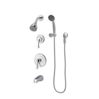 Symmons S-6606 Unity Tub and Shower Trim Package with Single Function ...