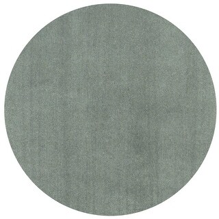 8' Round Polyester Slate Area Rug - 3'6" - Bed Bath & Beyond - 39596047