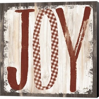 Misty Michelle 'JOY' Canvas Art - Bed Bath & Beyond - 36360943