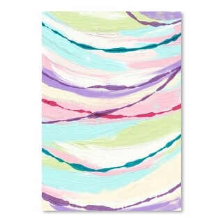 Americanflat - Abstract Pastel by Lisa Nohren - 16"x20" Poster Art ...