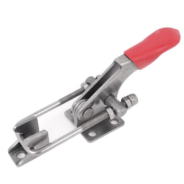 Unique Bargains BRH 40323 U Shape Red Plastic Coated Handle Latch Type ...