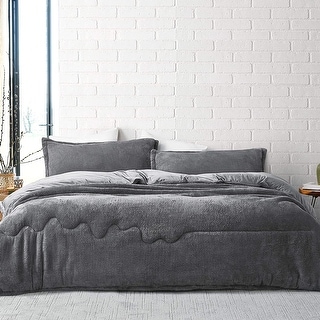 Crooked Line - Coma Inducer® Comforter Set - Steel Gray - Bed Bath ...