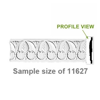 Cornice White Urethane Sample of 11627 24" Long | Renovator's Supply ...