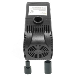 Sunnydaze Submersible 120-Volt Water Fountain Pump and Filter - 200 GPH ...