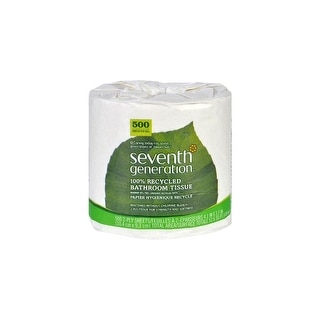 Seventh Generation Bathroom Tissue - 2 ply 500 sheet roll - Case of 60 ...