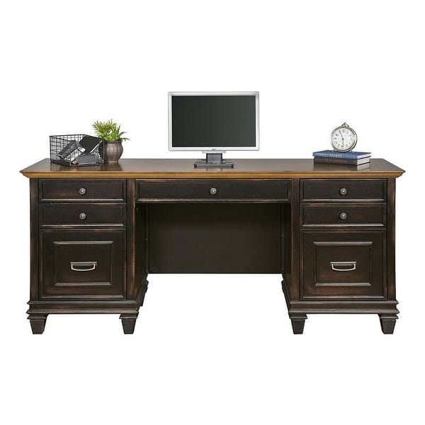 Hartford Wood Credenza, Office Desk, Writing Table - Bed Bath & Beyond ...