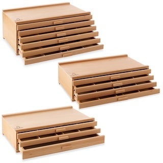 Multi Drawer Beechwood Artist Storage Supply Box - Bed Bath & Beyond ...