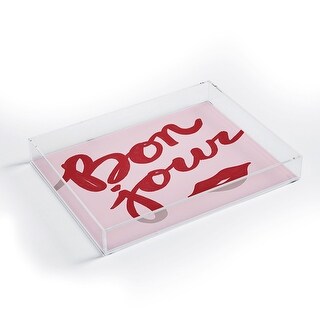 AthenesAtelier Bonjour II Acrylic Tray - Bed Bath & Beyond - 41543250