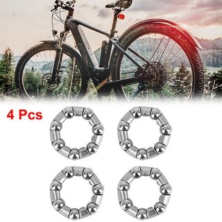 4pcs 20.5mm Crank Bearings Wheel Bearing Retainer for Bicycle Silver ...
