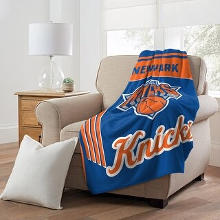 NBA New York Knicks 46" x 60" Microfiber Throw Blanket - Bed Bath ...