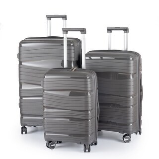 TSA Lock,3-Piece Set (20/24/28)Dark Gray - Bed Bath & Beyond - 41118364