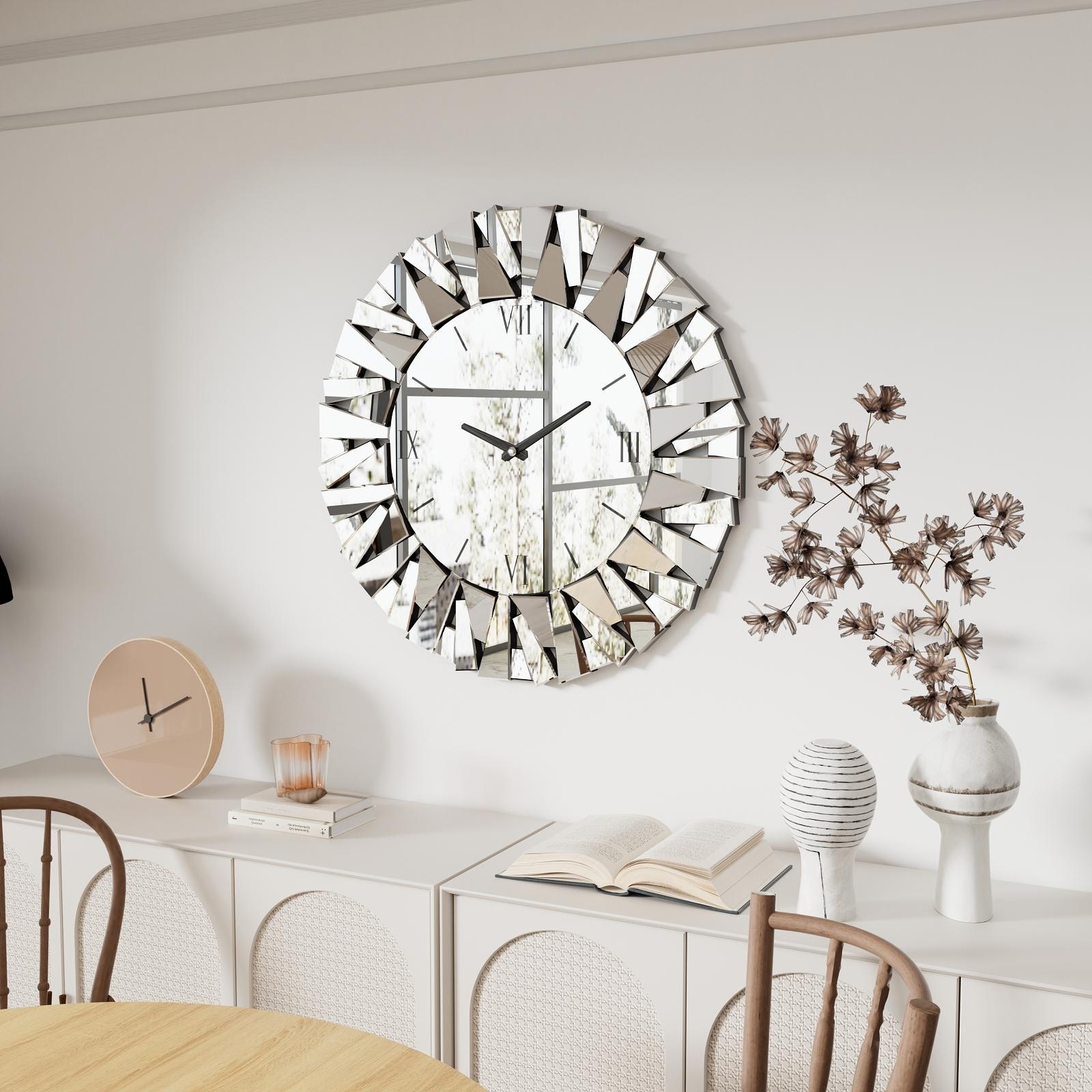 dining room clock decor