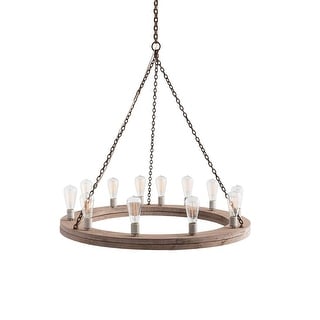 Arteriors 84171 Geoffrey 36" Wide 12 Light Chandelier - gray - Bed Bath ...