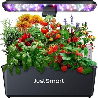 12 Pods Automatic Hydroponics Growing System, Indoor Garden - 15'x7 ...