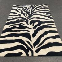 HERAT ORIENTAL Handmade Tibetan Zebra Wool Rug Collection - On Sale ...