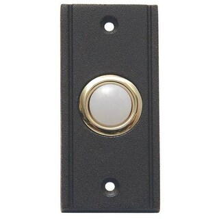Carlon DH1632L Doorbell Wired Push Button, 8-24 Volt, Bronze - Bed Bath ...