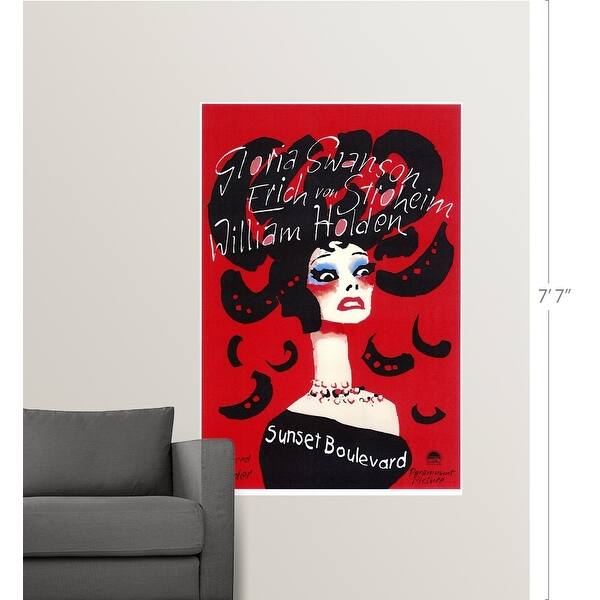 sunset boulevard 1950 poster