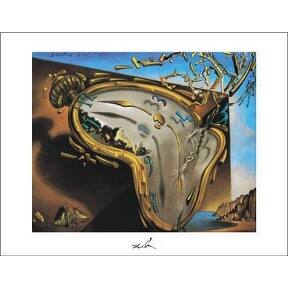 ''Clock Explosion'' by Salvador Dali Museum Art Print (11 x 14 in ...