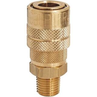 MILTON INDUSTRIES 1/4 Male M Style Coupler S-716 Unit: EACH - Bed Bath ...