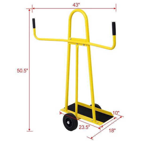 Steel Panel Cart Drywall Sheet Cart & Panel Dolly 750lbs - Bed Bath ...