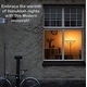 Large Modern Antique Gold Nine Branch Electric Chabad Style Hanukkah ...