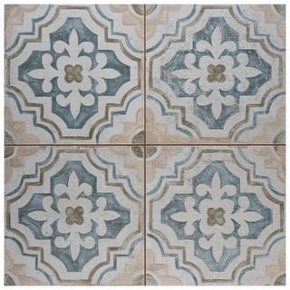 Merola Tile Adobe Terra 19-5/8" x 19-5/8" Porcelain Floor and Wall Tile ...