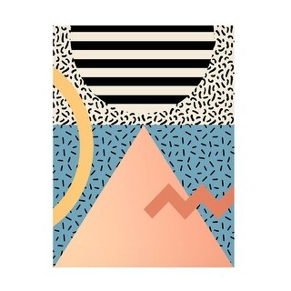 Victoria Barnes 'Modern Memphis I' Canvas Art - Bed Bath & Beyond ...