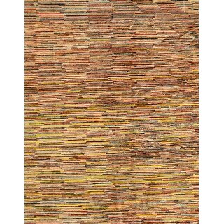 Ahgly Company Machine Washable Abstract Orange Area Rugs - Bed Bath ...