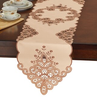 Elegant Battenburg Floral Lace Table Linens - Bed Bath & Beyond - 38296982
