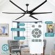 100 Inch 5 Speed Ceiling Fans With Lights And Remote - Bed Bath ...