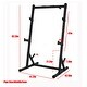 Adjustable Half frame Power Cage Multifunctional Squat Rack ...