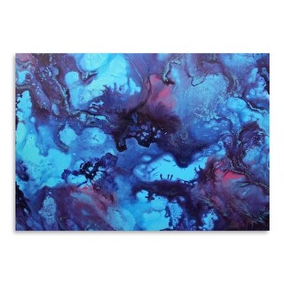 Americanflat - Blue Ink by Deb Mcnaughton - 16"x20" Poster Art Print ...