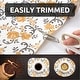 Printed foam kitchen shelf liner Great Yellow Blossoms - Bed Bath ...