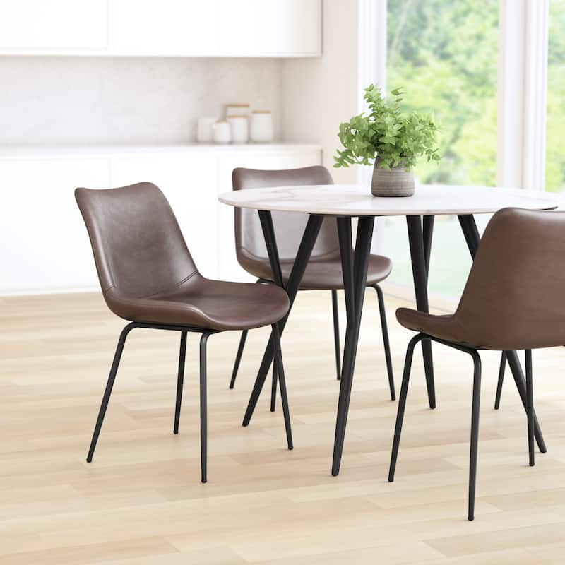 Byron Dining Chair Brown - Overstock - 31477289