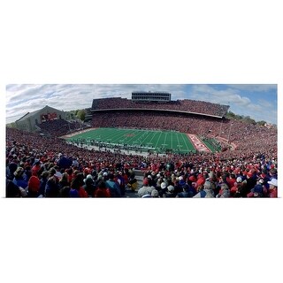 "University of Wisconsin Football Game" Poster Print - Multi - Bed Bath ...