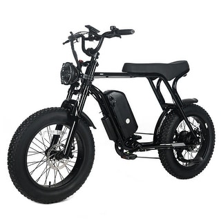 Electric Mountain Bike for Adults, 20" Fat Tire, Peak 2000W Motor with ...