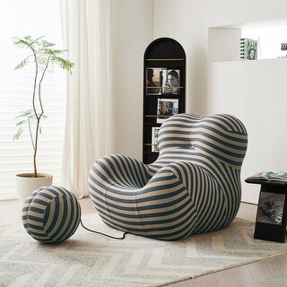JASIWAY Striped Curved Sofa Shaped Creative Sofa - Bed Bath & Beyond ...