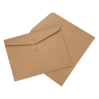 2pcs String File Folders A4 Document Holder Filing Envelopes Jacket ...