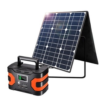 200W Power Station,45000mAh Power Pack With 50W Foldable Solar Panel ...