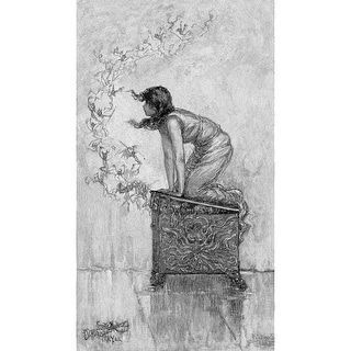 Pandoras Box. /Nall The Evils Of The World Flying Forth Into The World ...