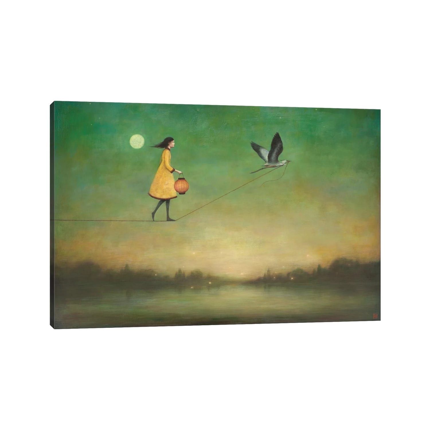 "Blue Moon Expedition " by Duy Huynh Print on Canvas - Bed Bath ...