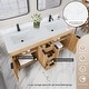 Palos Bath Vanity with Grain Composite Stone Top without Mirror - Bed ...