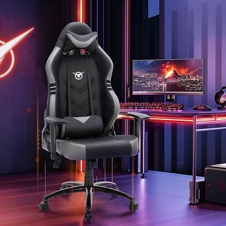 Heavy Duty 350lbs Office/Gaming Chair - Wide Seat Pro Series with ...