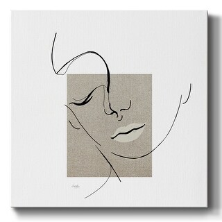 Contemporary Line Art II-Gallery Wrapped Canvas - Bed Bath & Beyond ...
